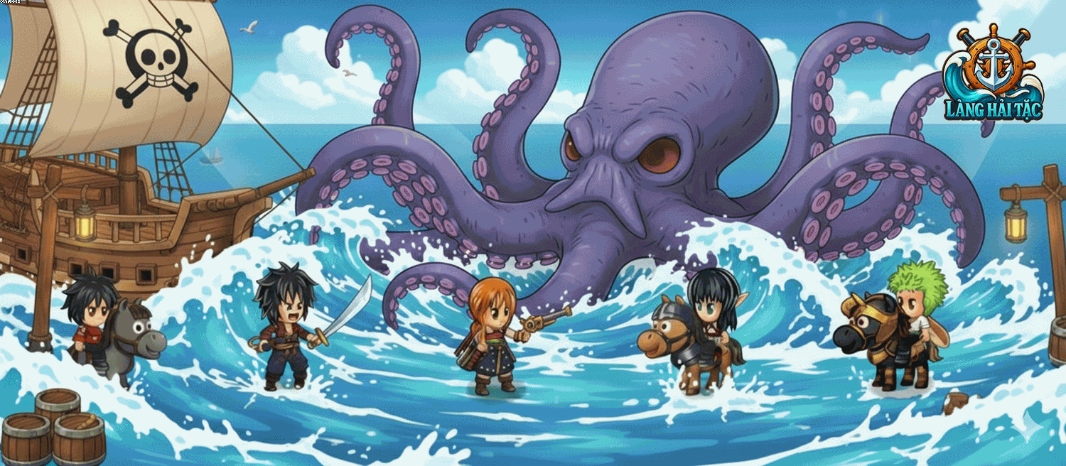 Hướng dẫn chơi game Làng Hải Tặc bản java trên PC - Làng Hải Tặc